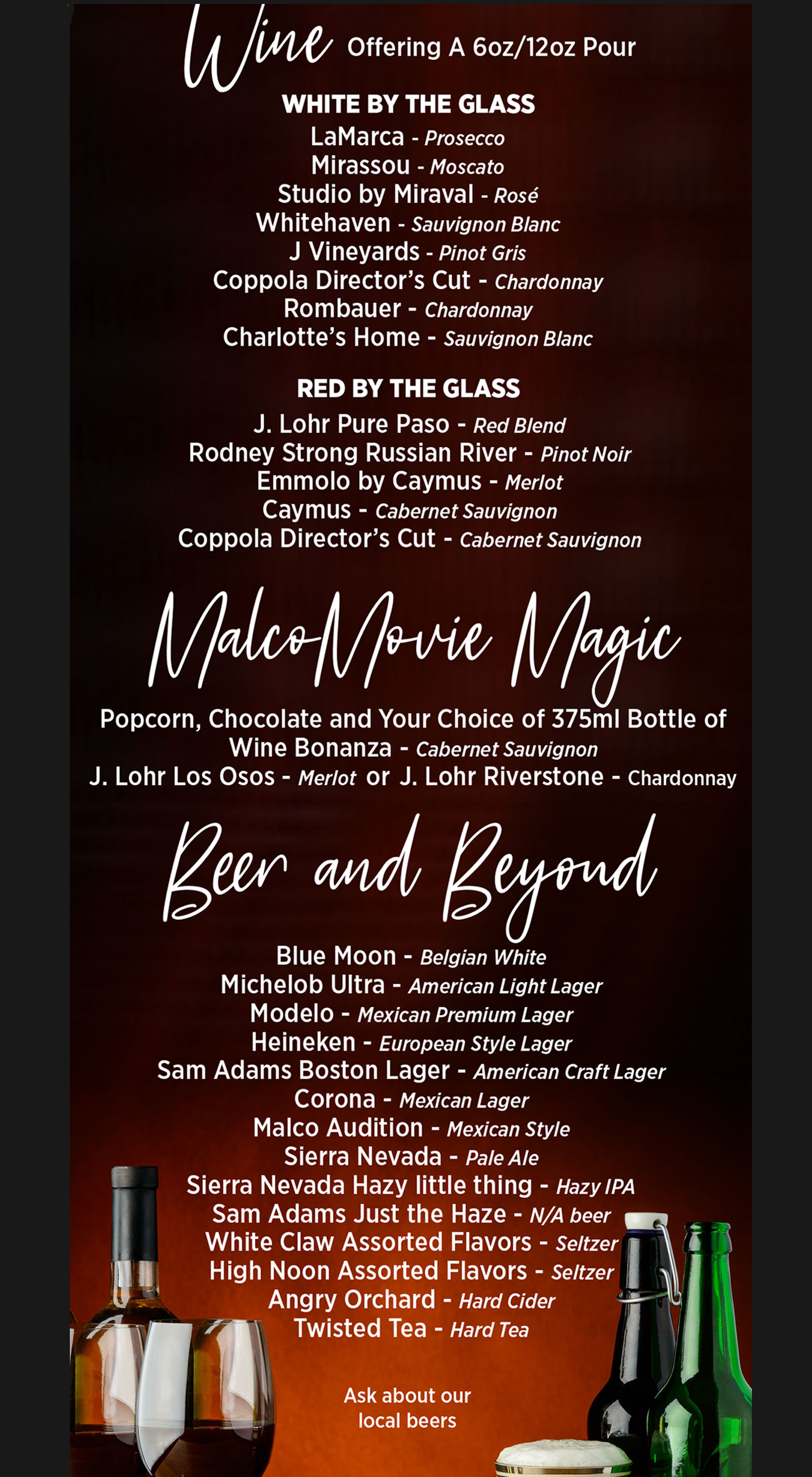 Malco - drinkmenu2